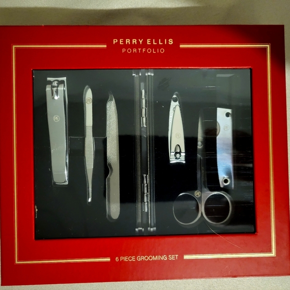Perry Ellis | Accessories | Perry Ellis Portfolio 6 Piece Grooming Set ...